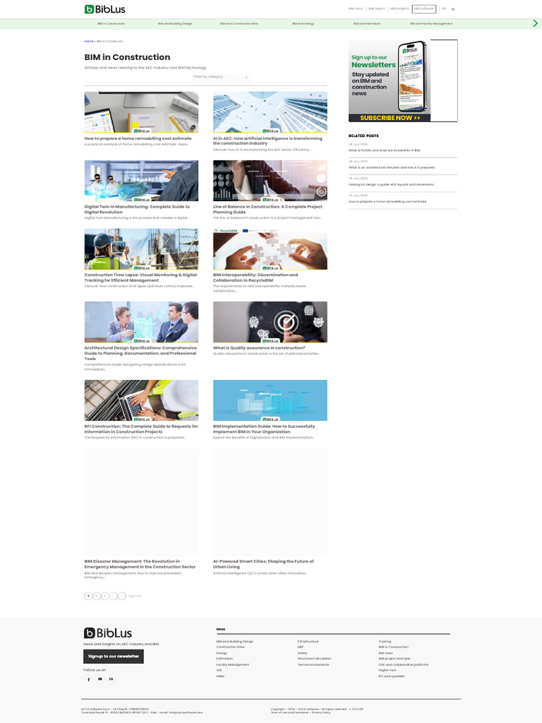 BIM in Construction - BibLus | PDF | Building Information Modeling | Information Science