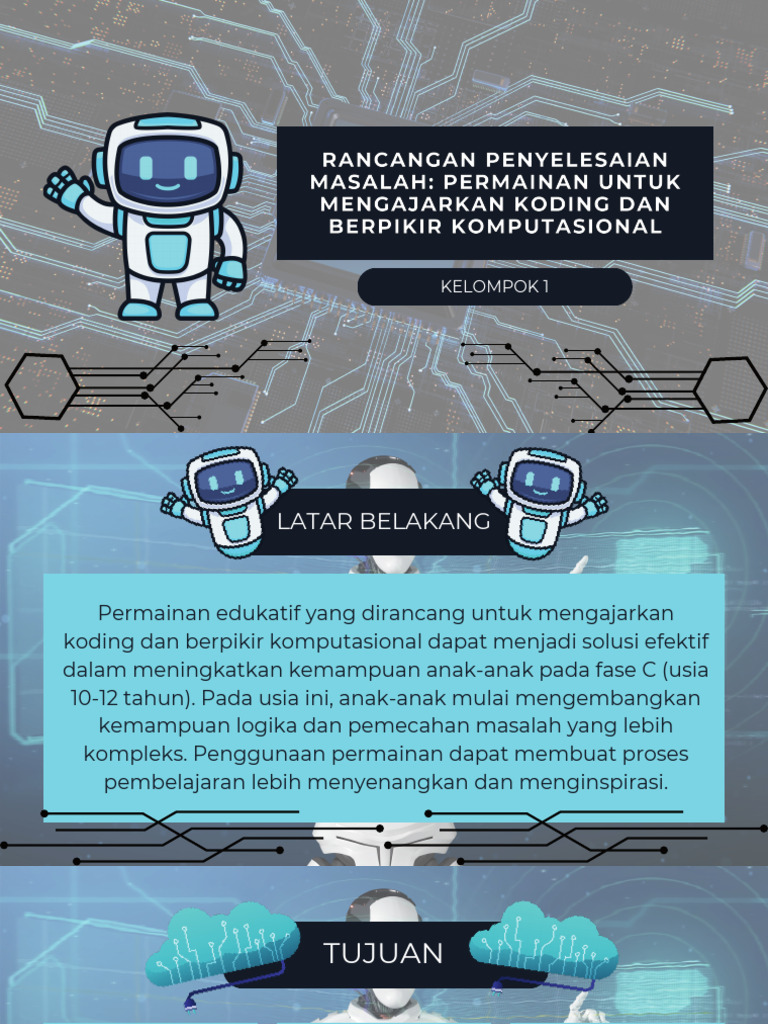 1.2.a.1. Unggah Tugas Membuat Rancangan Penyelesaian Masalah (LK 2.1) | PDF