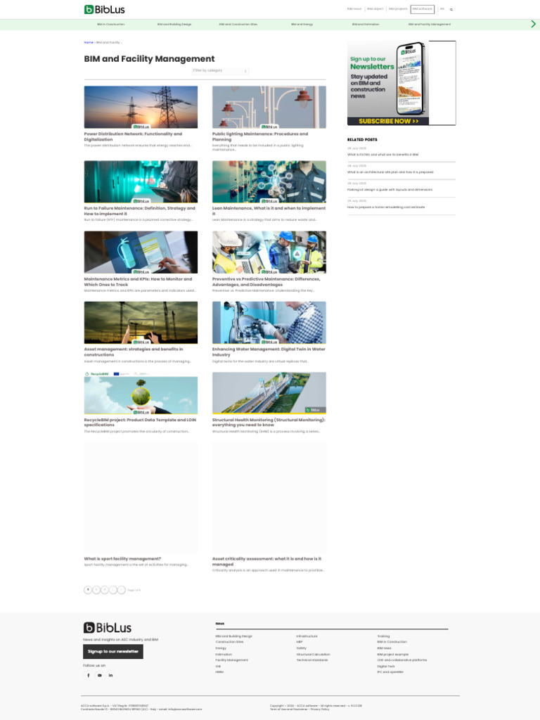 BIM and Facility Management - BibLus | PDF | Building Information Modeling | Information Science