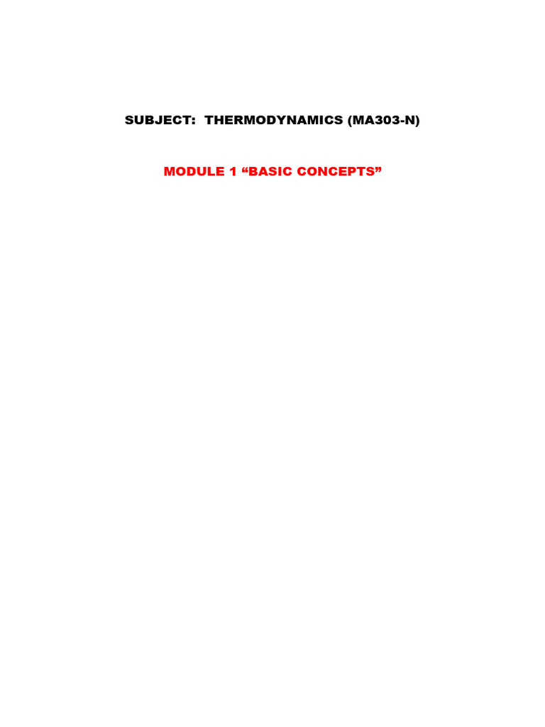 Module 1 Basic Concept | PDF