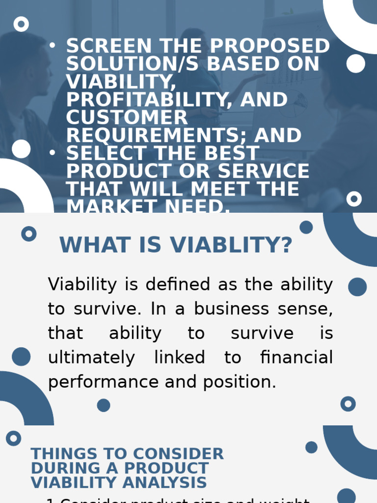 Product Viability and Profitability Analysis | PDF | Profit (Economics ...