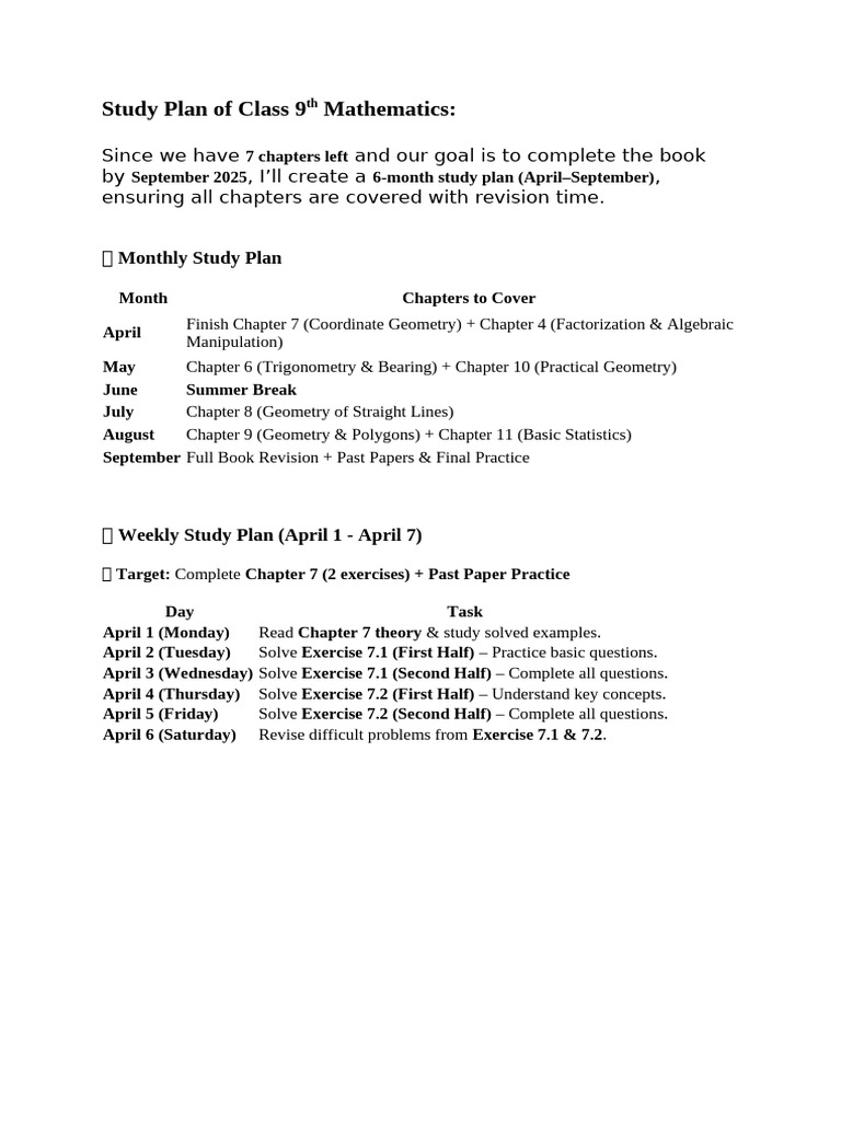 9th Grade Math Study Guide | PDF | Geometry | Mathematics