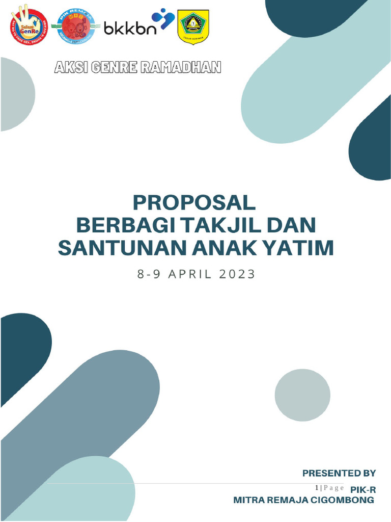 Proposal Santunan Anak Yatim-1-3 | PDF