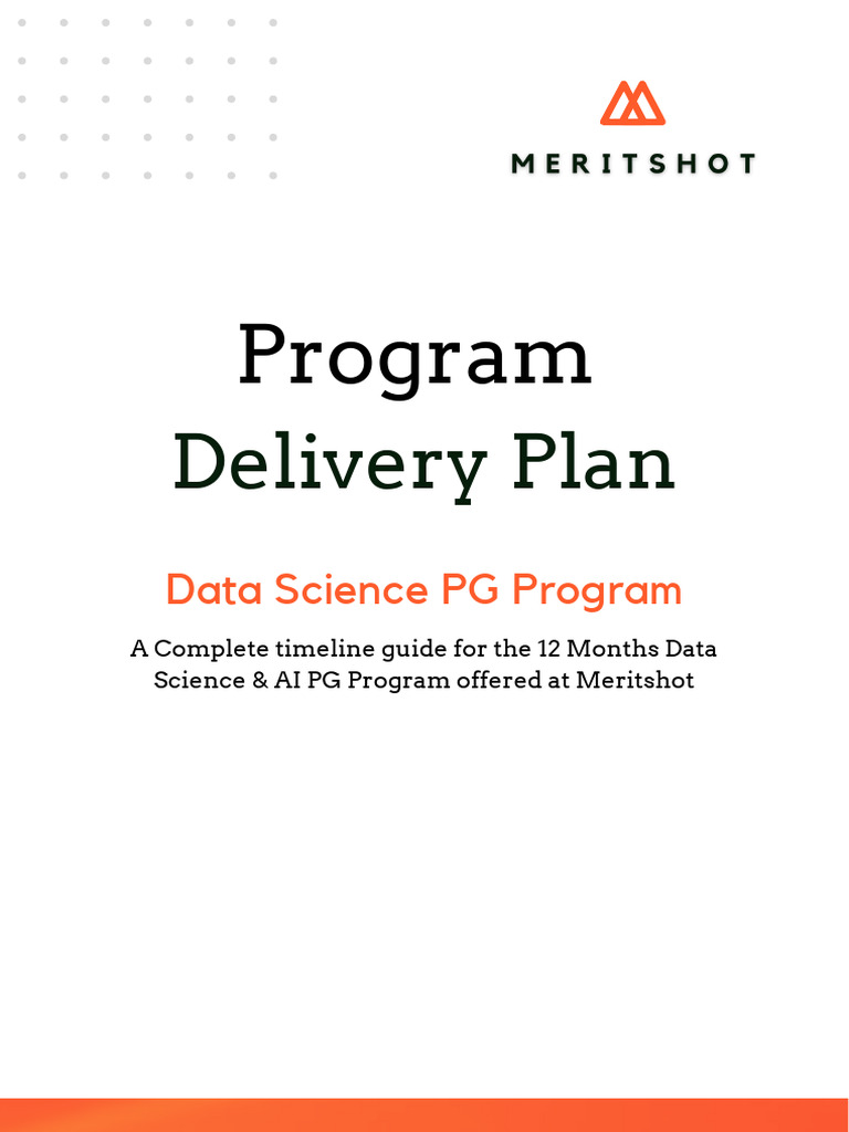 Program Delivery Plan 12 Months DataScience&AI | PDF | Statistics | Machine Learning