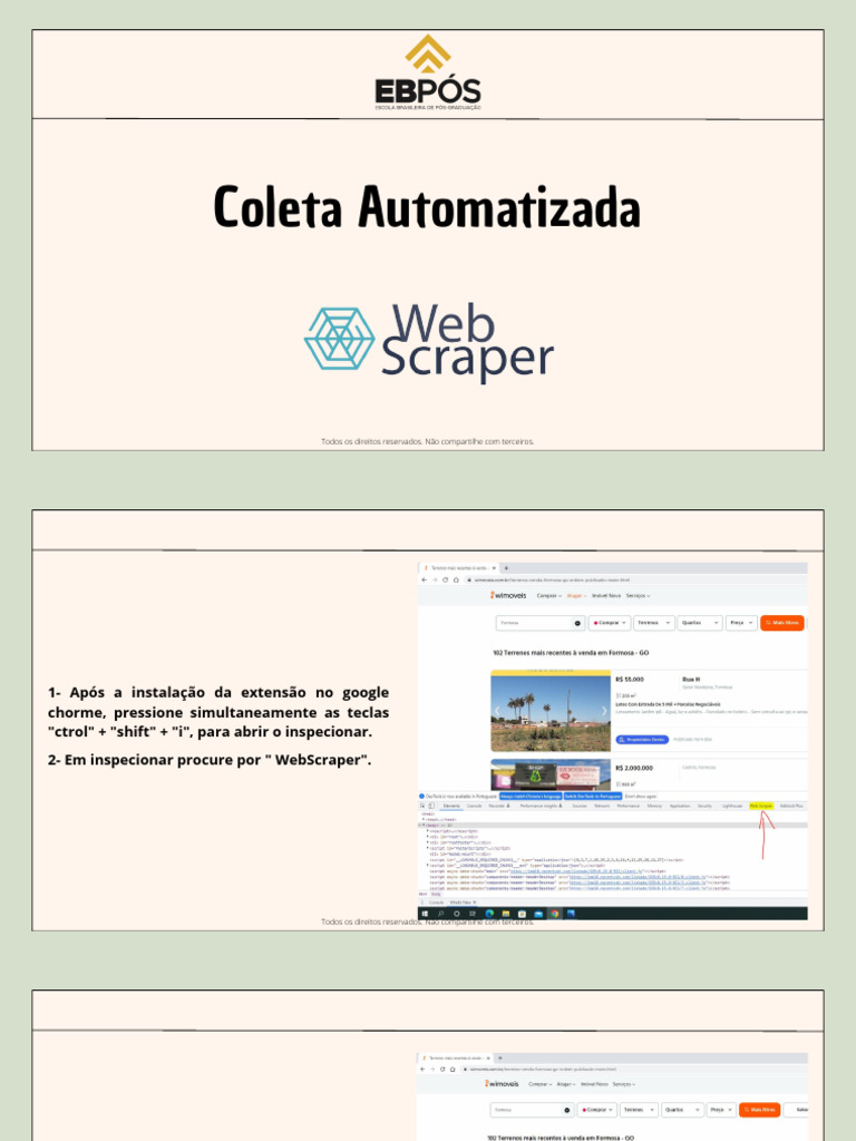 Passo A Passo WebScraper | PDF | Informática