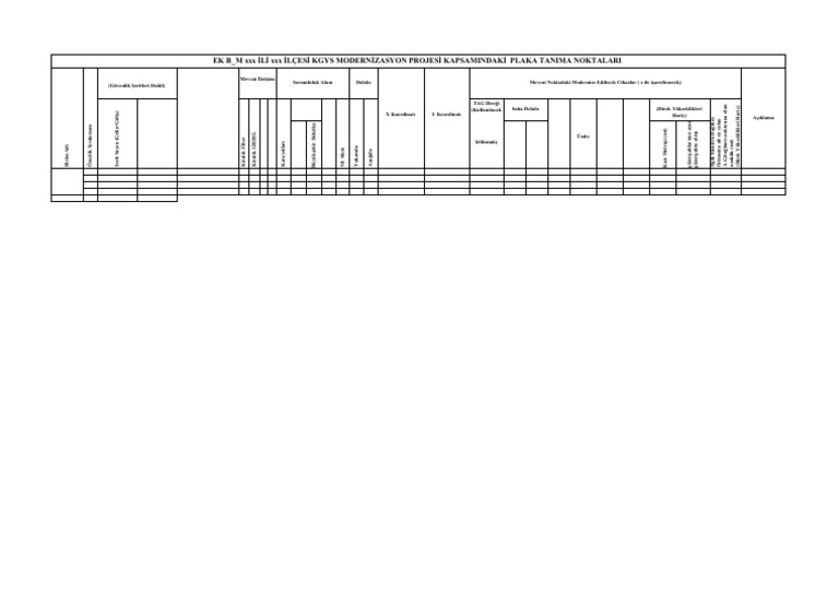 EK-B - M Modernize Edilecek PTS Nok. | PDF