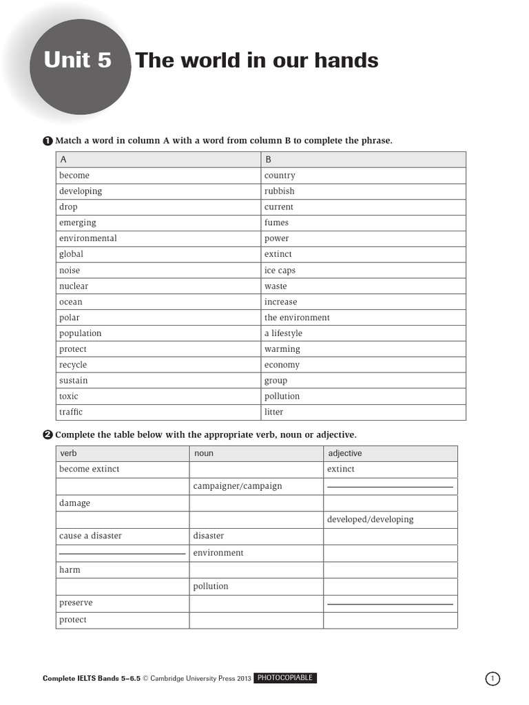 Environmental Vocabulary and Issues Guide | PDF | Waste | Pollution