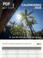 Calendário TJSP 2025 com Feriados | PDF