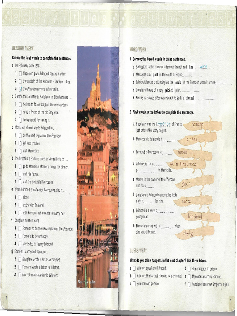 The Count of Monte Cristo Questions | PDF