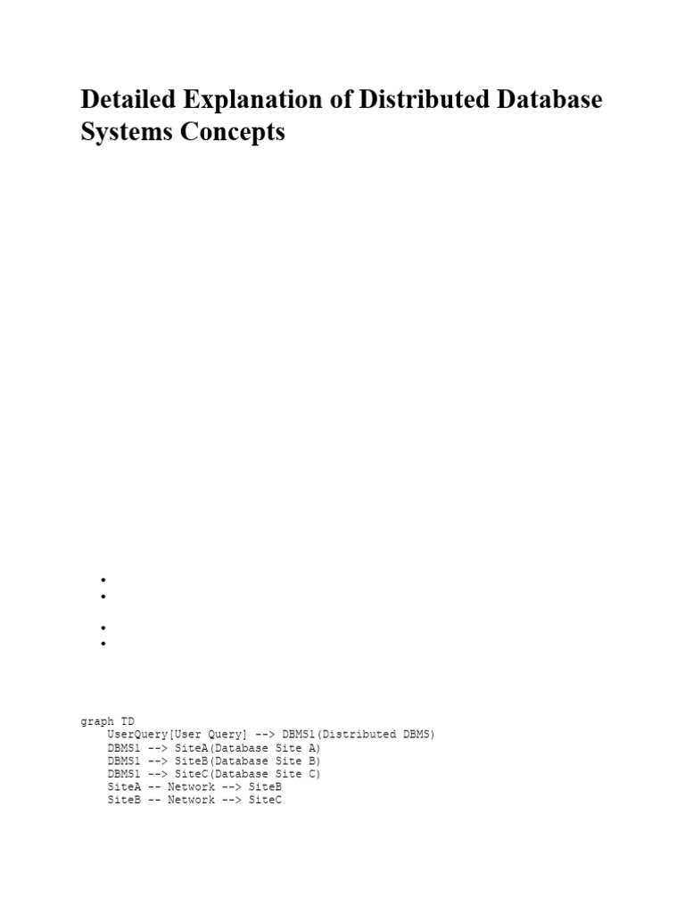 Distributed Databases | PDF | Databases | Database Transaction