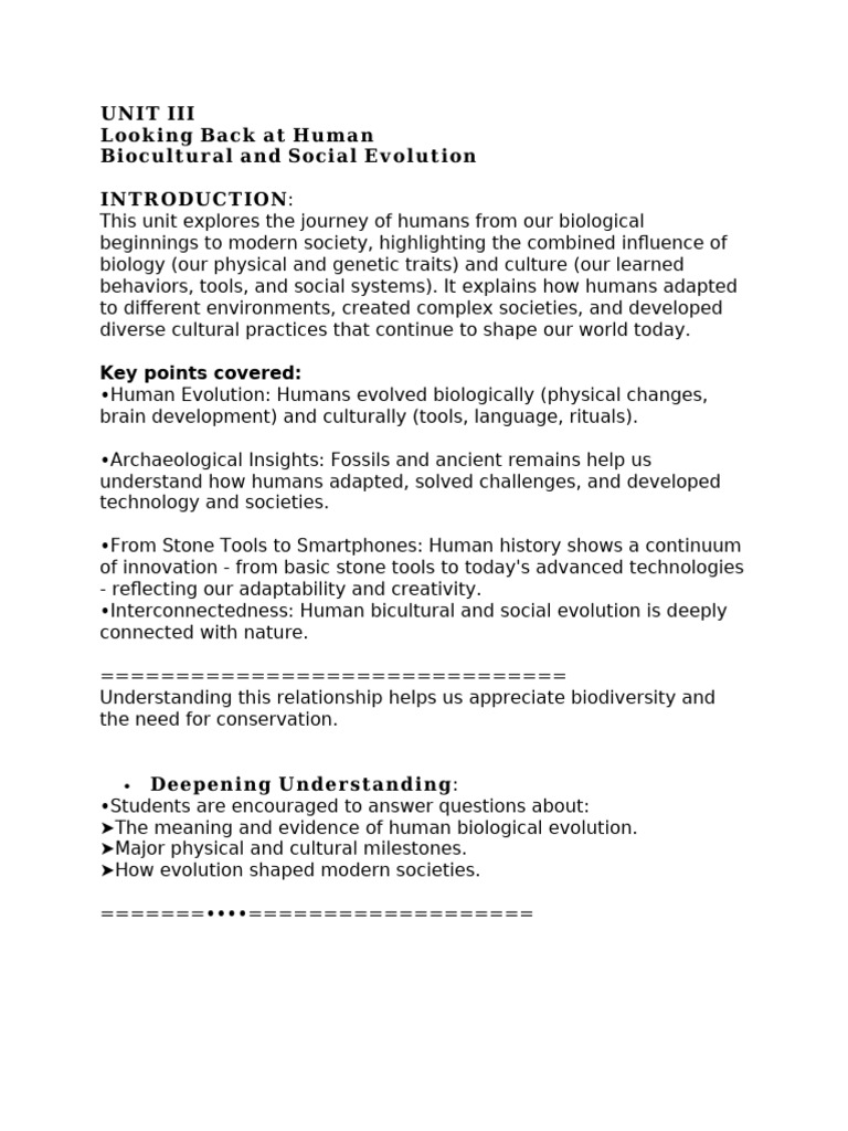 UCSP L78 Reviewer 1st Sem | PDF | Human Evolution | Homo