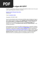 Historia y hallazgo del fósil Naia | PDF | Adn | Vida