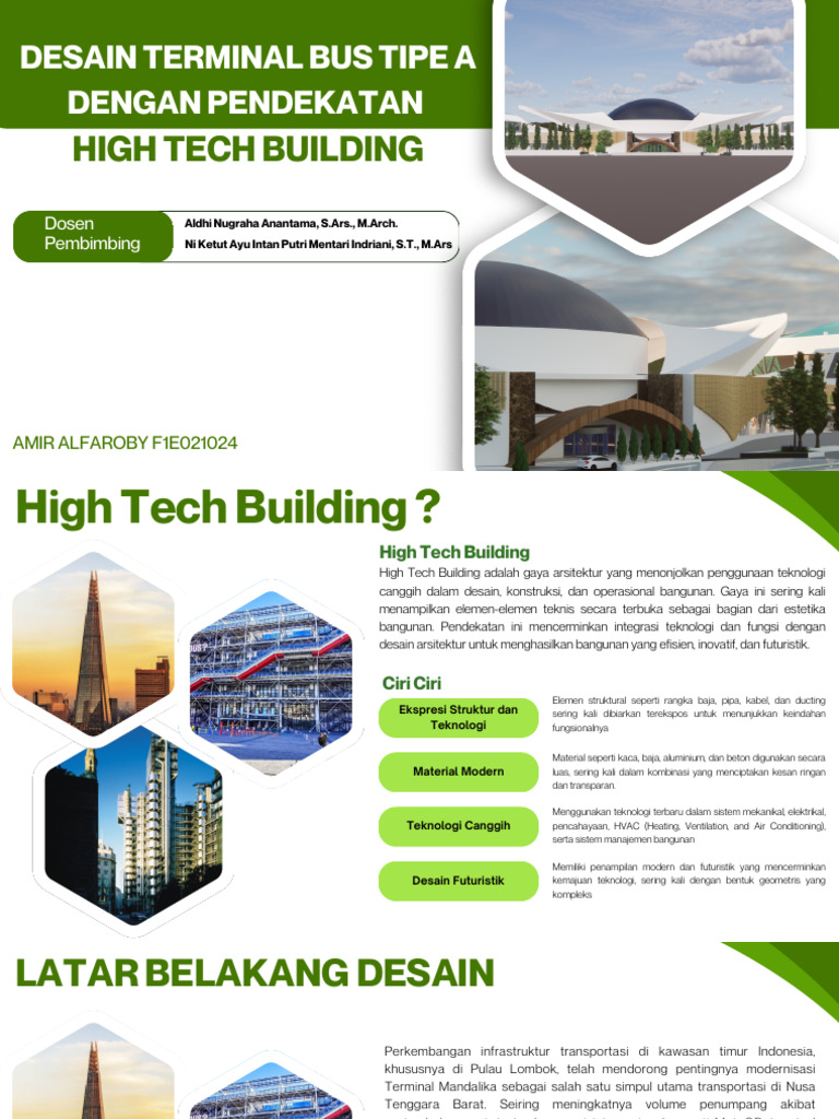Desain Terminal Bus Tipe A | PDF