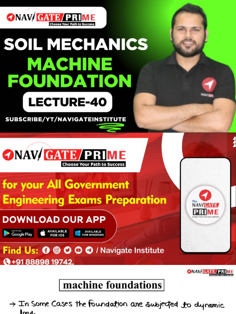 Soil Mechanics Lec 40 PDF | PDF
