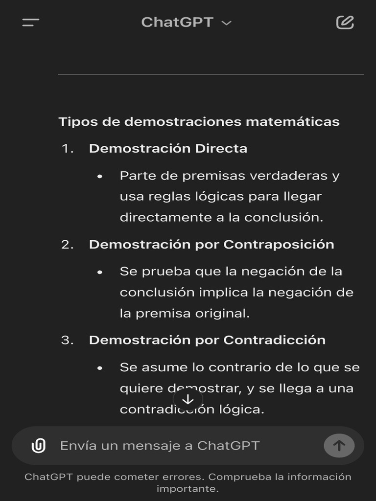 Tipos de demostraciones matemáticas | PDF