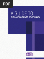 LPA Continuation Sheets Guide | PDF | Common Law