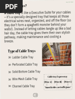 Cable Tray Calculations | PDF | Wire | Diameter