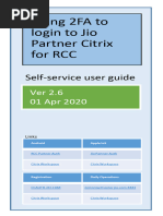 JIOAPPS Citrix Login User Guide | PDF | Citrix Systems | System Software