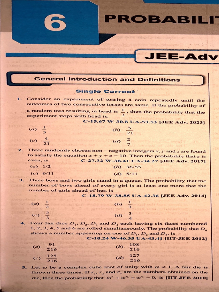 Pyq Jee Adv | PDF