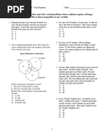 Venn Diagram Analysis of Sports Participation | PDF | Teaching Methods ...