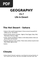 Life in the Sahara and Sahel Regions | PDF | Desert | Sahara