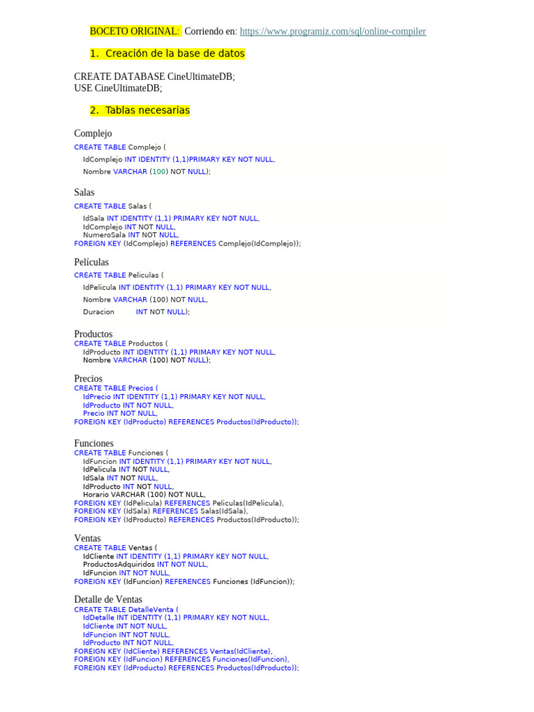 Proyecto FinalSQL2022 EYA | PDF | Gestión de datos | SQL