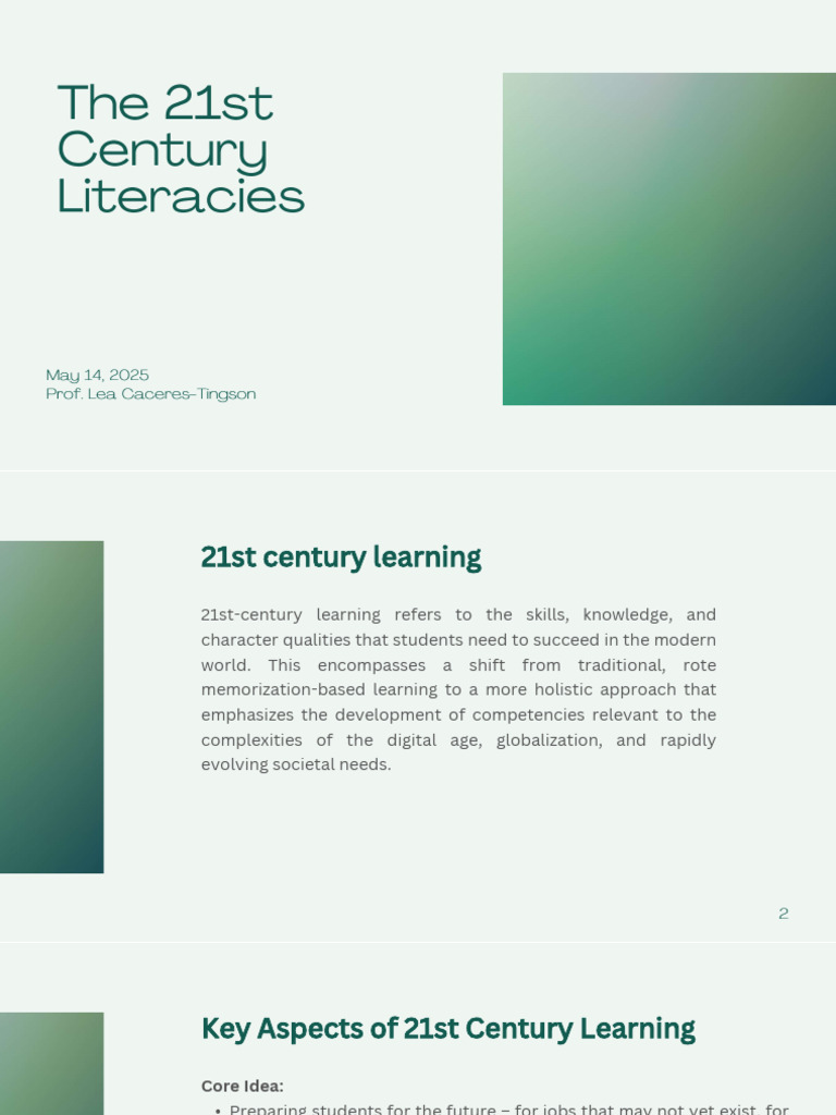 21st Century Learning Essentials | PDF | Computer Security | Security