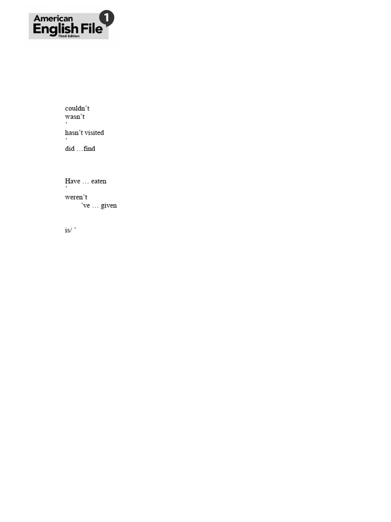 Aef3e L1 Progresstest 7 12a Ak Pdf Linguistics Applied Linguistics