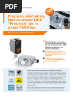 Sensores Ficha Tecnica | PDF | Sensor | Medición