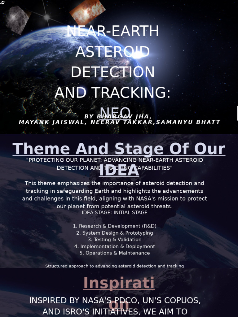 Near-Earth Asteroid Detection and Tracking Advancements and Challenges ...