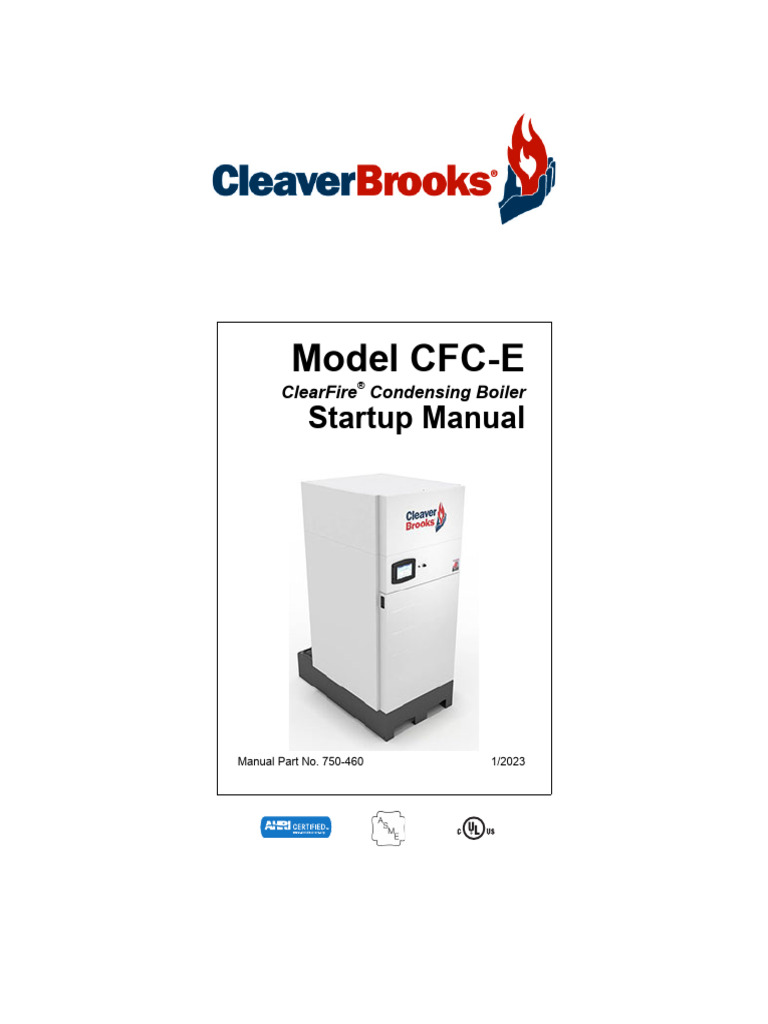 MAN CFC-E W Falcon Startup | PDF | Boiler | Mechanical Engineering