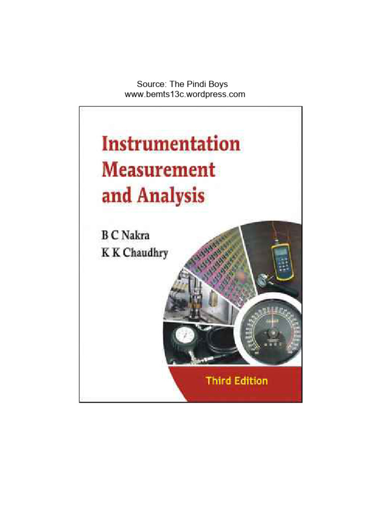 Instrumentation Measurement Analysis 3e BC Nakra K K Chaudhary Compressed | PDF