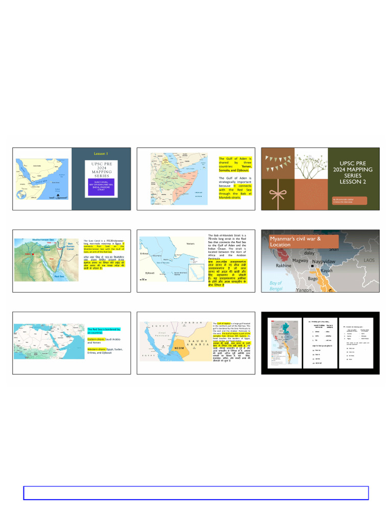 Complete Mapping of World Geography | PDF