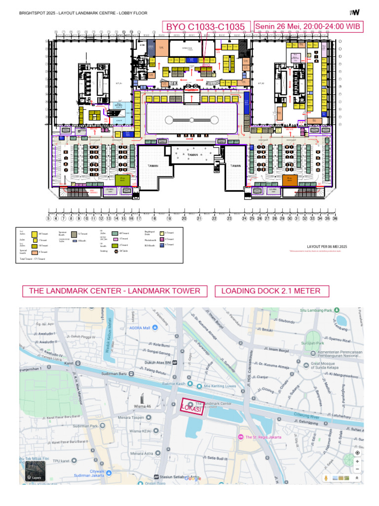 Brightspot 2025 Layout Plan | PDF