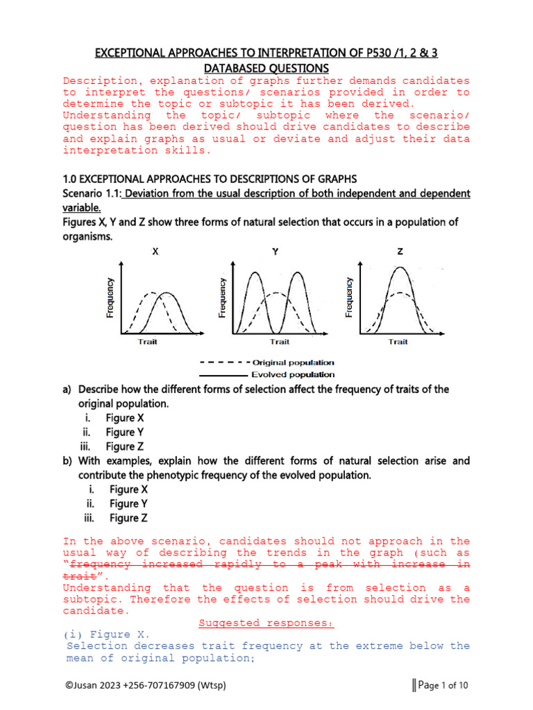 Graph Interpretation Techniques in Biology | PDF | Kidney | Natural ...