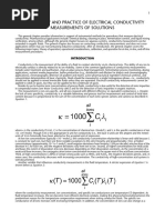 USP 645 Water Conductivity | PDF | Ion | Calibration
