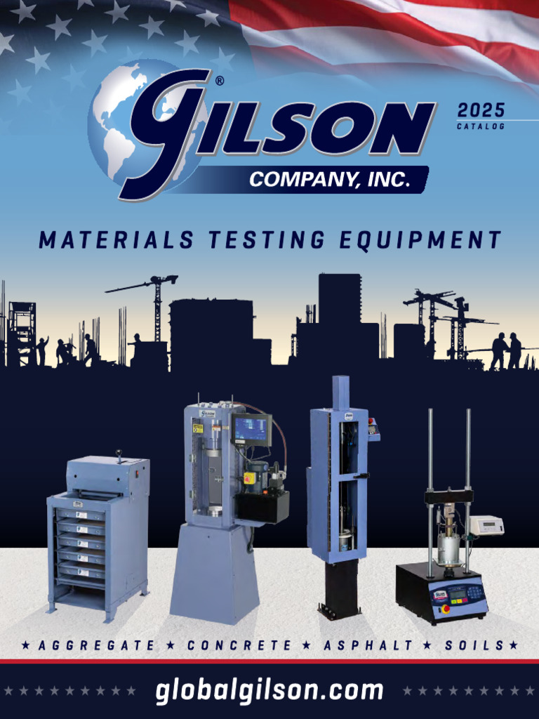 2025 Gilson Catalog | PDF | Concrete | Calibration
