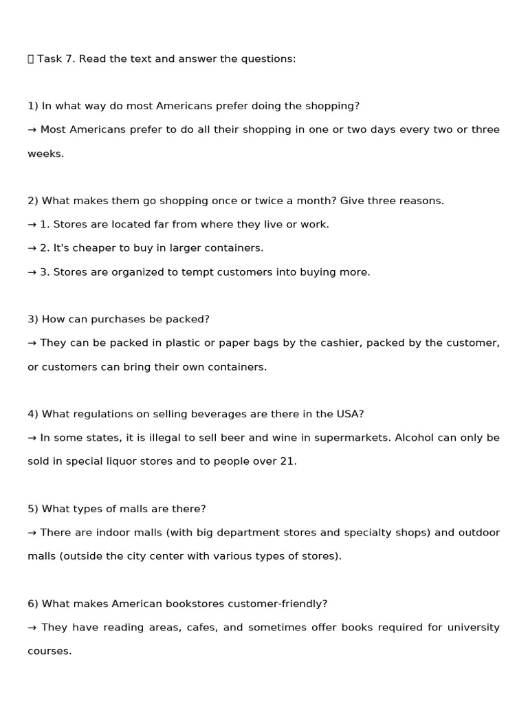 Shopping USA Report | PDF