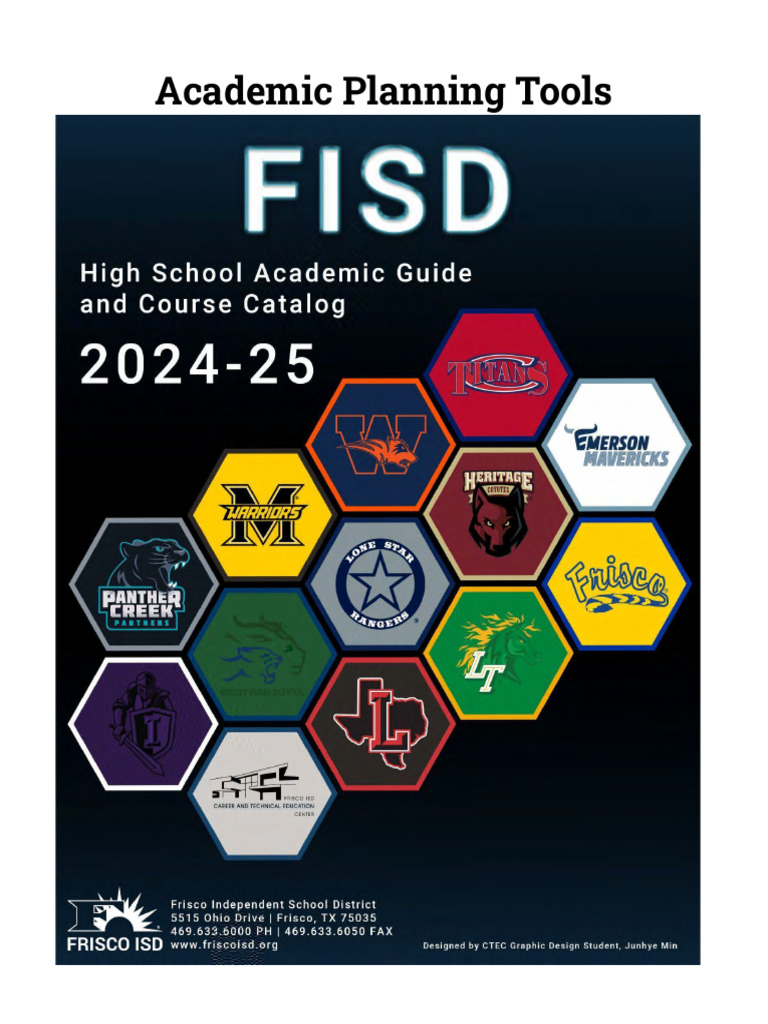 High School Academic Planning Guide | PDF | Mathematics