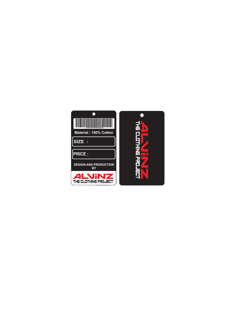 Tshirt Tag | PDF