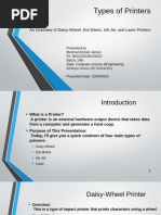 Hard Copy Output Devices Explained | PDF | Printer (Computing) | Equipment