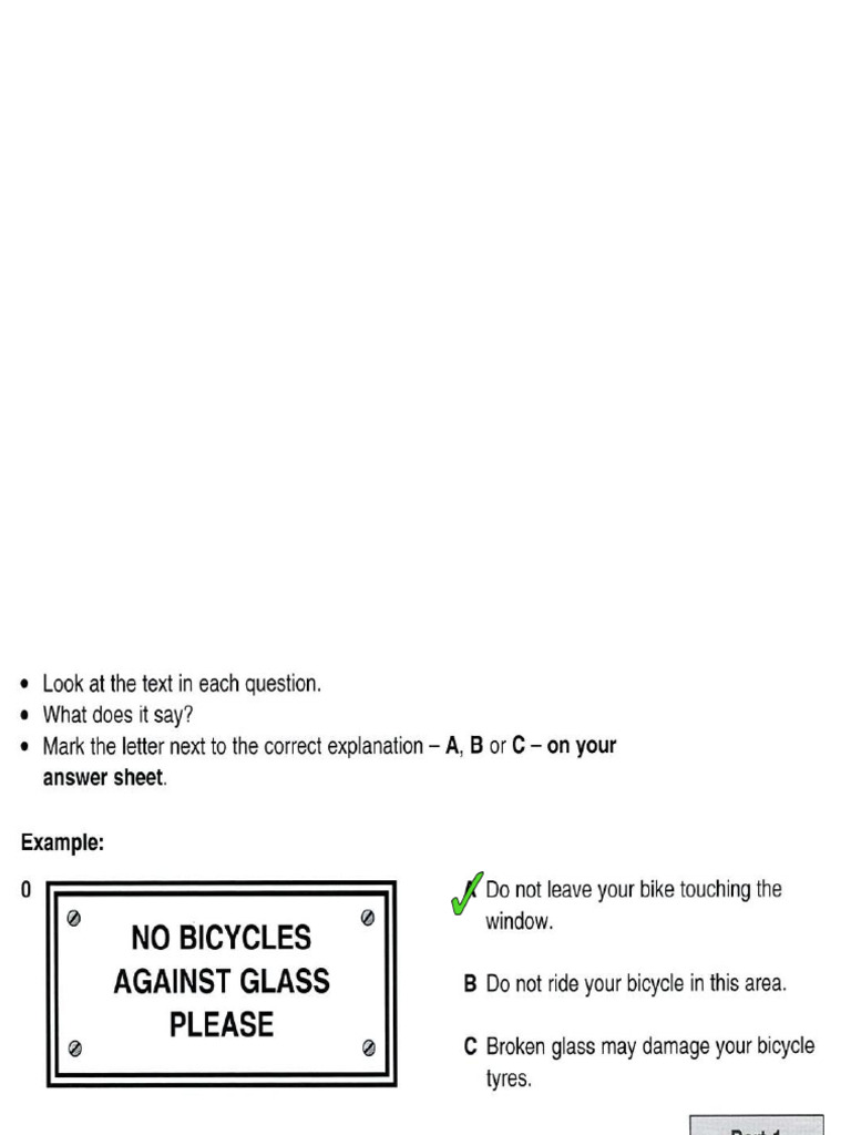 Reading Part 2: Questions 26-30 Tests | PDF