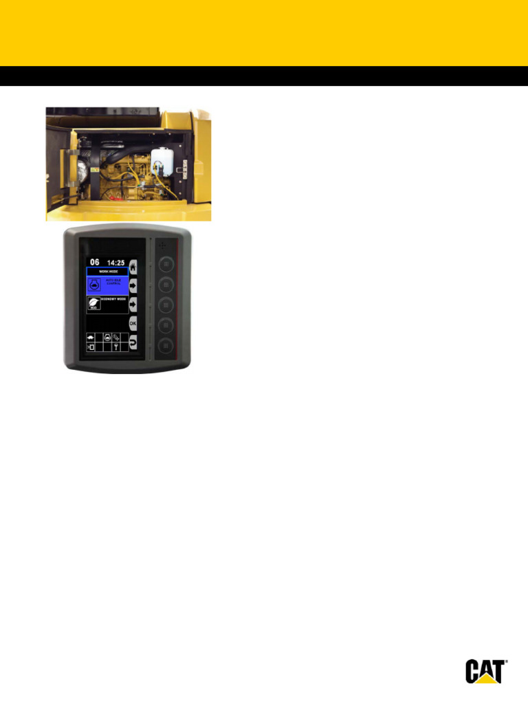 Automatic Engine Idle for Cat Excavators | PDF | Engines | Vehicle ...
