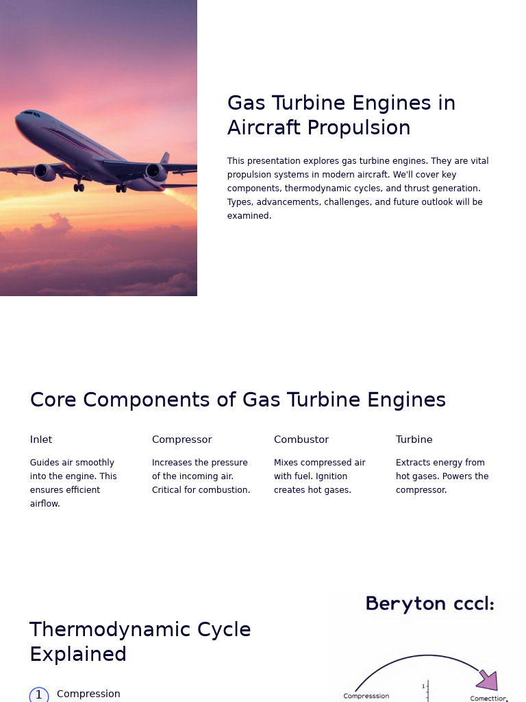 Gas Turbine Engines | PDF | Gas Turbine | Engines