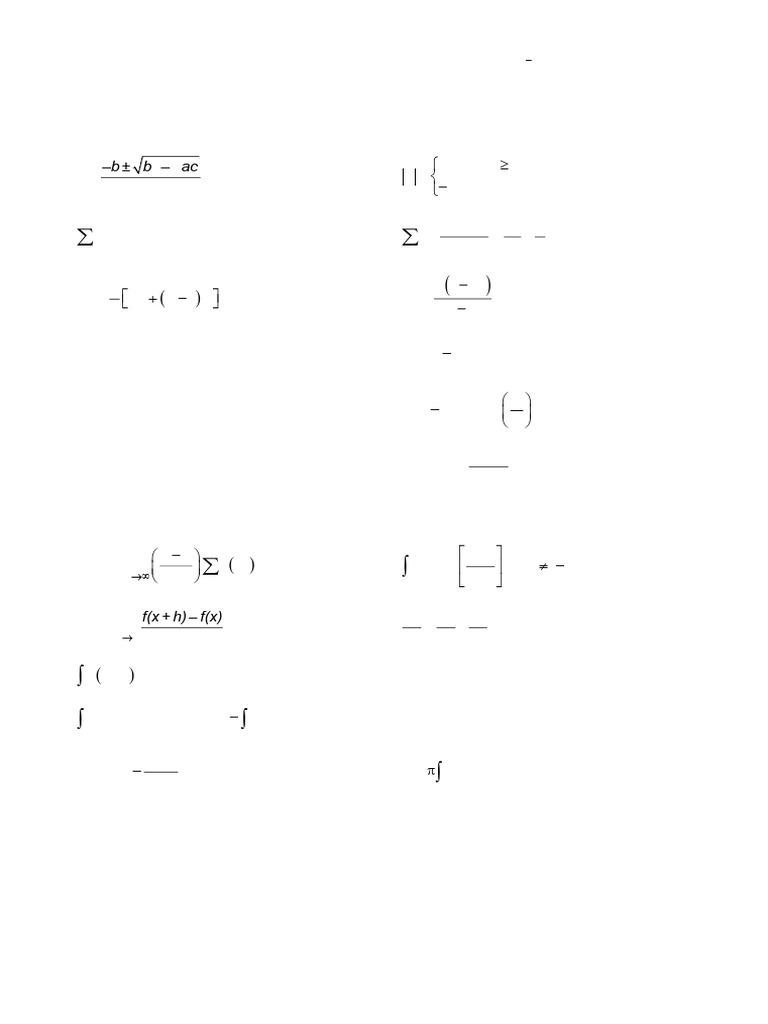 ISC Further Studies Maths P1 Information Booklet 2024 | PDF | Mathematics
