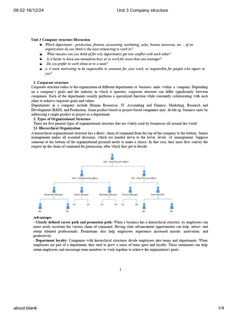 Holacratic Structure: Pros and Cons | PDF | Organizational Structure ...