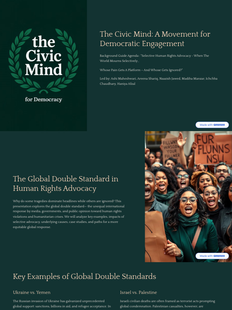 The Civic Mind A Movement For Democratic Engagement | PDF | Israel ...