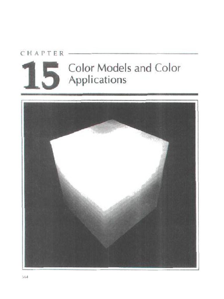 Color Models in Computer Graphics | PDF | Color | Electromagnetic Spectrum