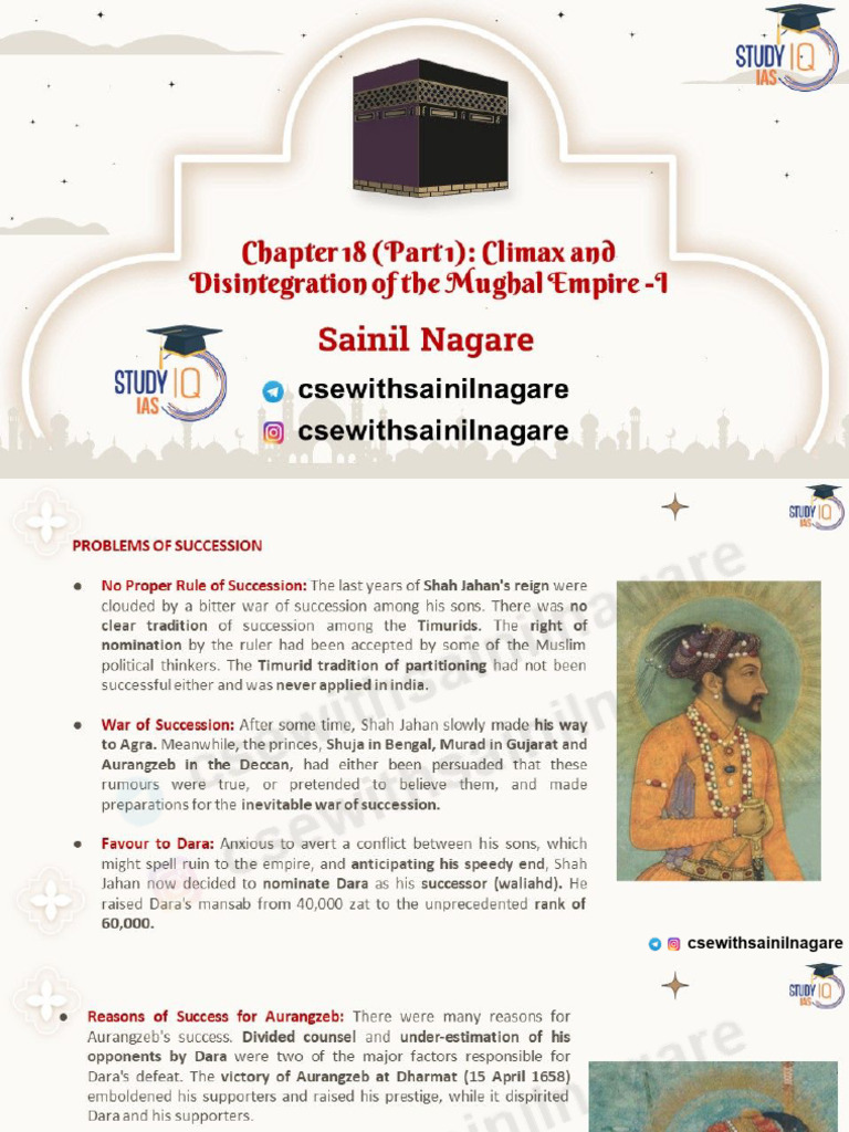 Chapter 18 - Satish Chandra (Part 1) | PDF