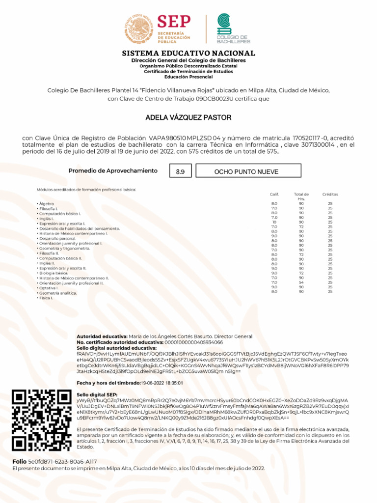 Adela Vázquez Pastor 1 | PDF